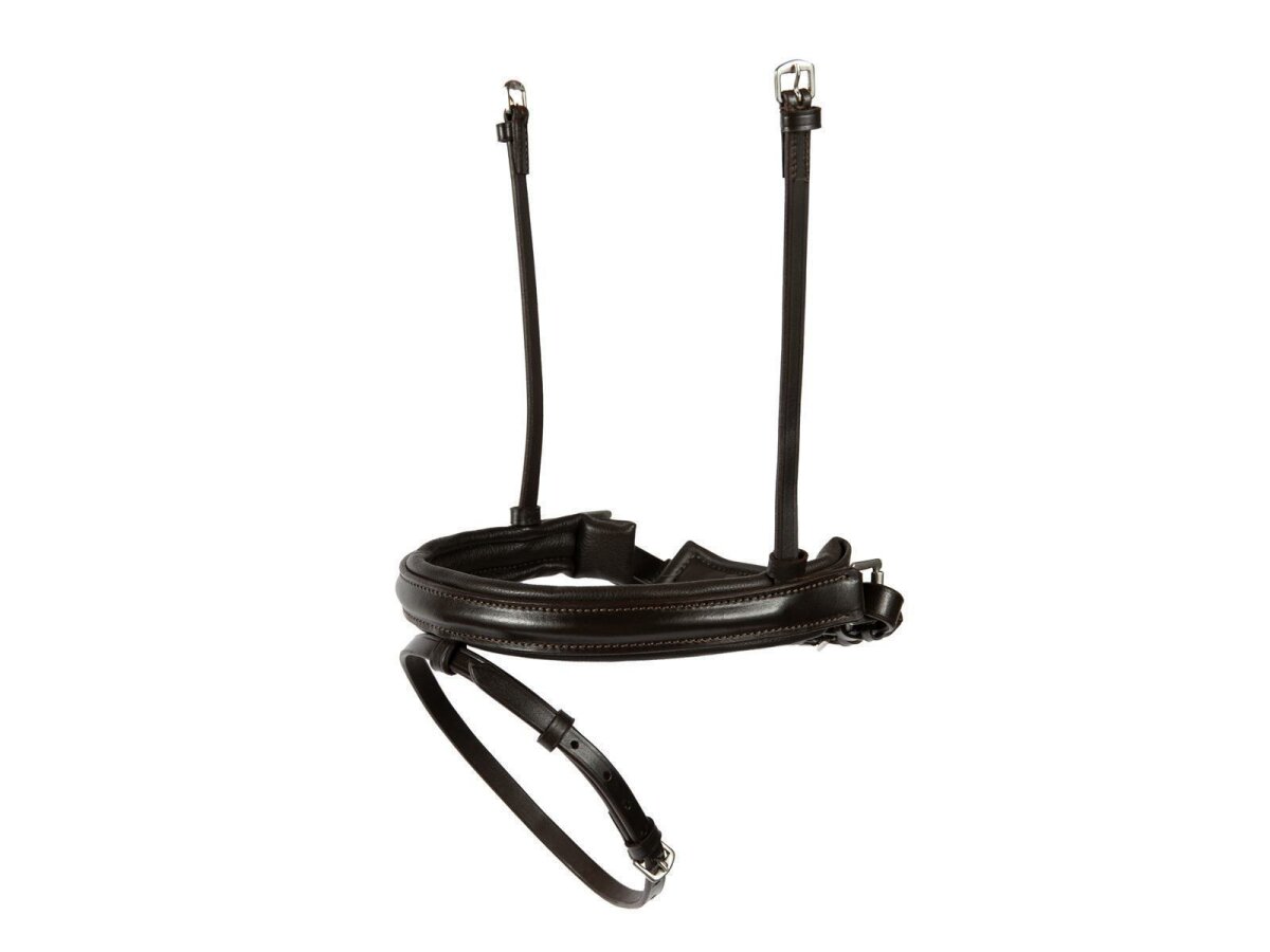 Reithalfter standard schwedisch kombiniert braun/silber